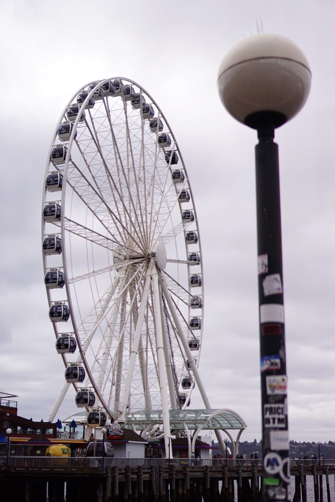 Ferris Wheel at Pier in Seattle